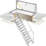 Roof hatch and ladder | Gorter Hatches Australia