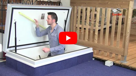 Roof Hatch Gorter® - CE, TÜV & extra insulated roof hatches